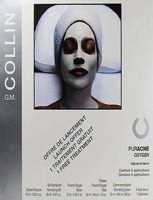 GM G.M. Collin Puracne Oxygen 5 Applications Exfoliant Puracne Kit New ...