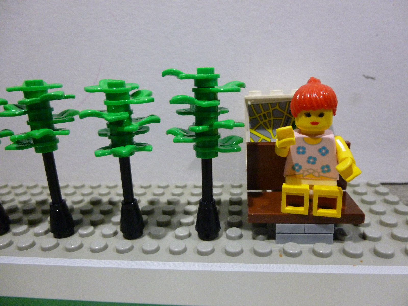 6 x LEGO® City,Stadt,Konvolut Baum,Bäume,Alleebaum Wald Stadtbebauung ...