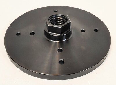 6" Precision Machined Steel Face Plate 1-8 Thread - Heavy Duty Wood ...