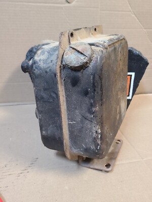 EARLY Harley Davidson Ironhead Sportster Lunchbox Oil Tank | eBay