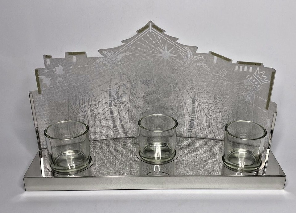 PartyLite Enchanted Nativity Votive Candle Holder P17E/P91354 | eBay