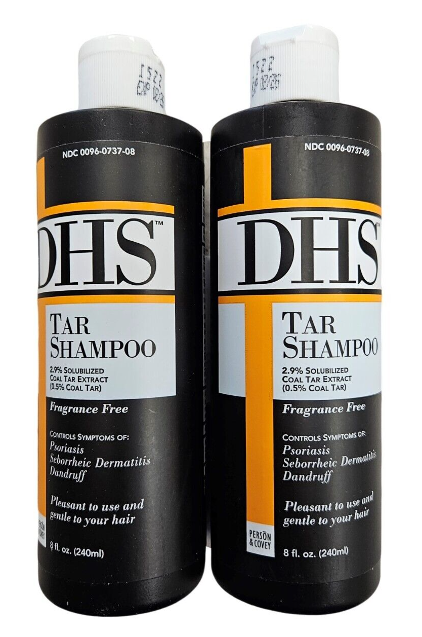 DHS TAR Shampoo 8oz ( 2 pack ) PHARMACY FRESH! __ | eBay