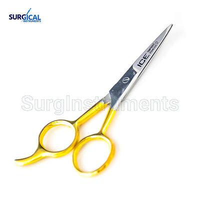 Stylist Scissors Barber Hair Shears Ice Tempered 5.5" Stainless German ...
