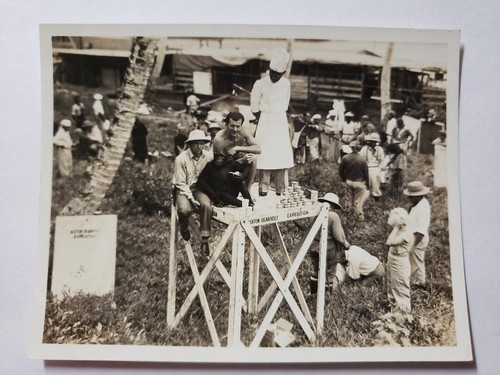 1935 Photo Herman Brix TARZAN Ice Cream Ashton Dearholt Expedition ...