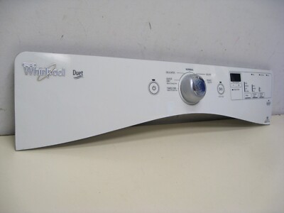 W10489109 W10553790 WHIRLPOOL DRYER User Interface Touch Panel Display ...