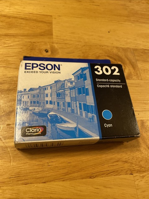 Epson T302 Claria Premium Cartridge - Cyan (T302220-S) for sale online ...