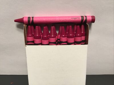 (16) Crayola Crayons (magenta) BULK | eBay
