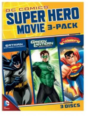 DC Superheroes Movies 3-Pack - DVD By Various - VERY GOOD 883929361267 ...