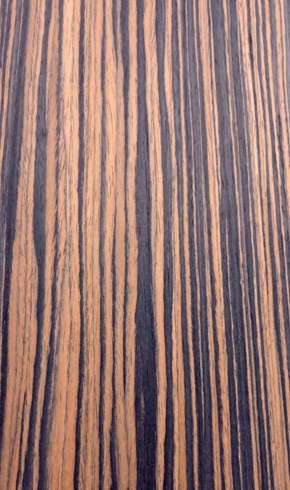 Macassar Ebony # 603 composite recon wood veneer 11" x 16" on paper ...