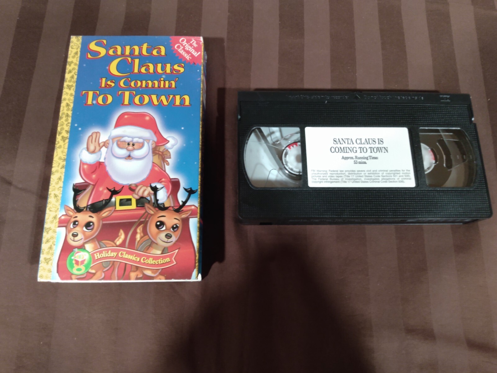 Santa Claus Is Coming To Town VHS goldenbooks 74644956139 | eBay