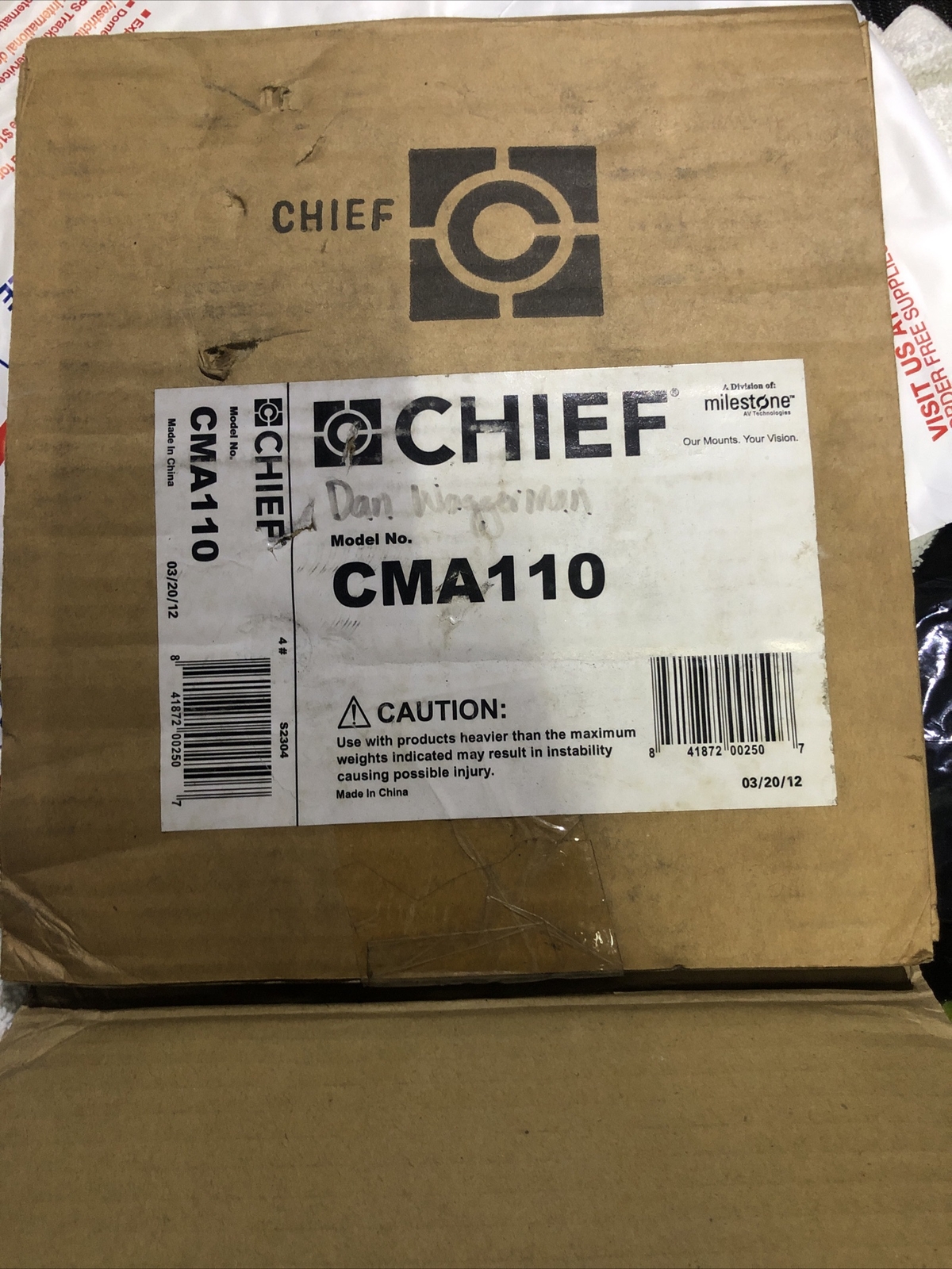 Chief Manufacturing CMA-110 (841872002507) for sale online | eBay