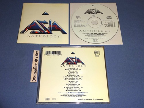 Asia Anthology 1997 Best Of John Payne Geoff Downes Michael Sturgis Al ...