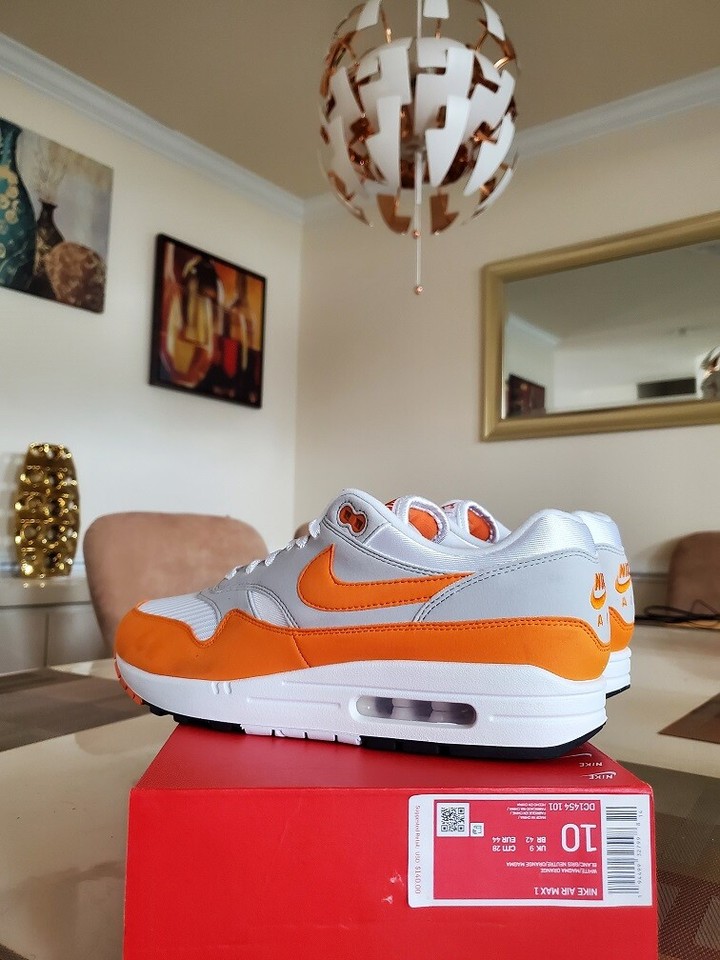 Nike Air Max 1 One Anniversary Magma Orange 90 95 97 270 Patta DC1454-101 Sz 10 | eBay