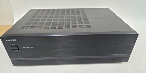 Onkyo M-282 Stereo Power 2 Channel Amplifier Bad Channel AS IS Free S&H ...