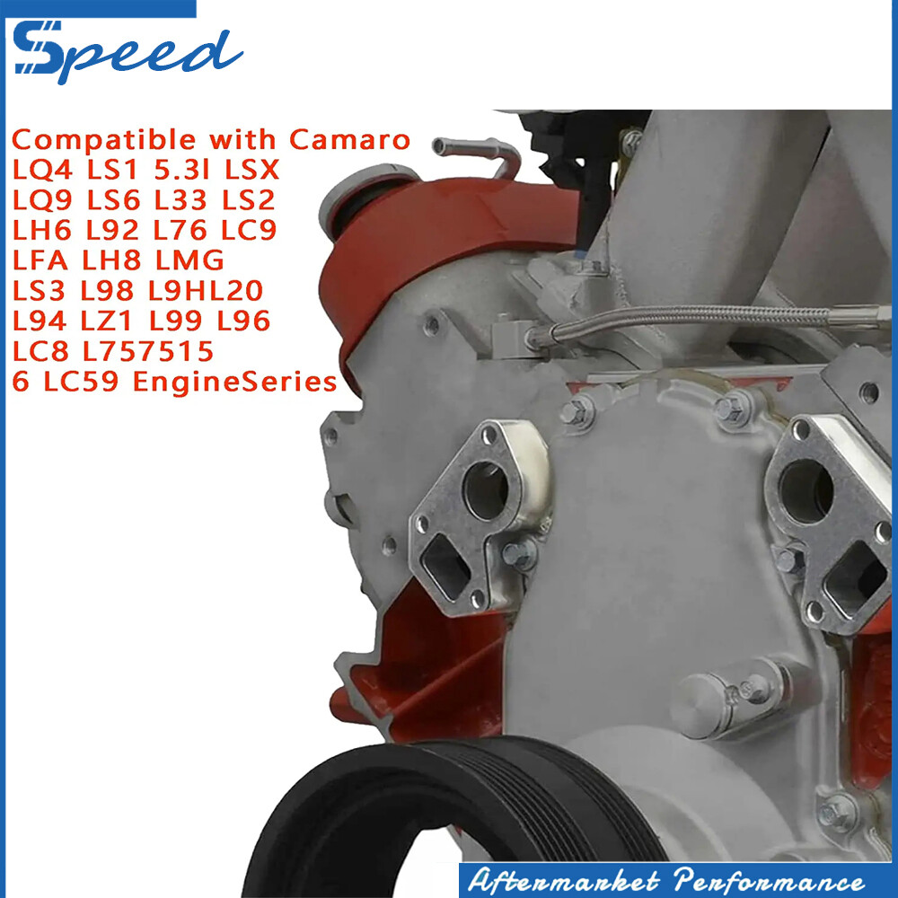 7" Water Pump Spacer Adapter Swap Kit For LSX/LS/LS2/LQ4 GTO LS1 Camaro ...