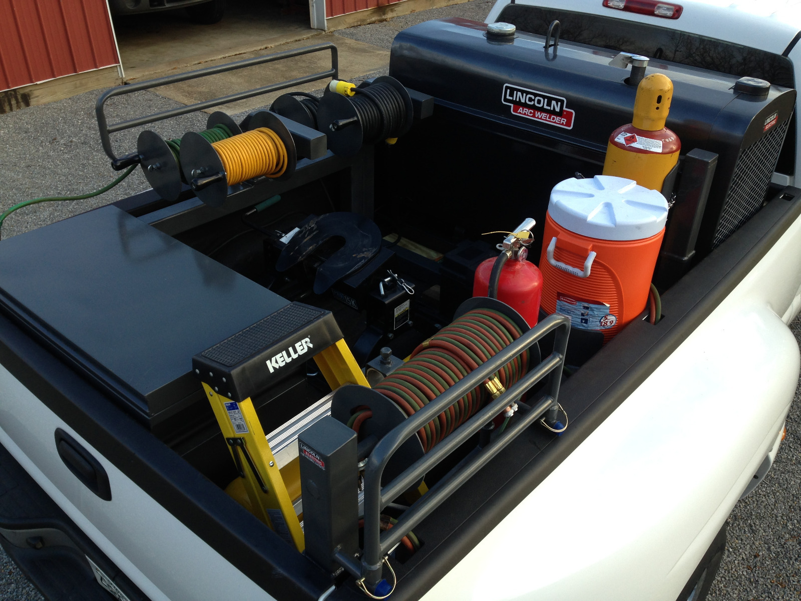 Welding Truck Frame Plans, Leads Reels Setup. Plans For Your Pipeliner ...