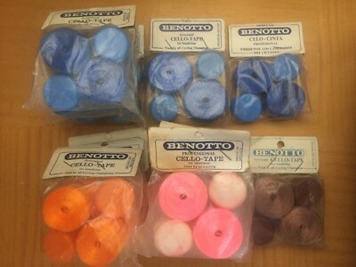 NOS Benotto Professional Cello-Tape for handle bar w. End Caps shiny ...