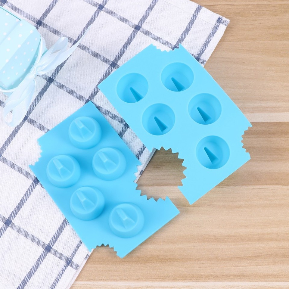 Silicone Shark Fin Ice Cube Tray DIY Ice Making Mold Creative Kitchen ...