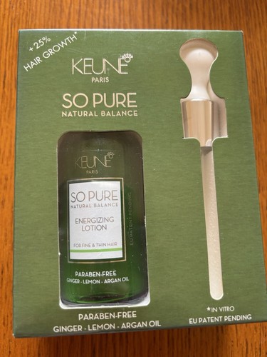 Keune So Pure HAIR GROWTH Natural Balance Essential Oils Ginger / Lemon ...