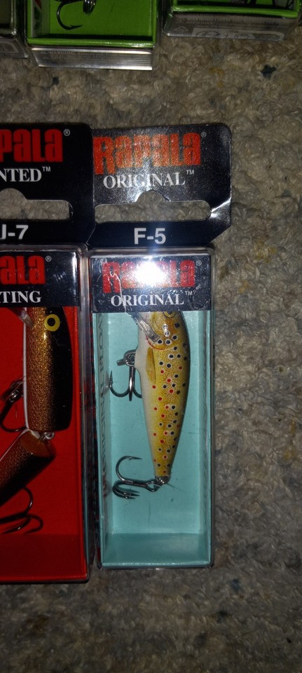 25 NEW RAPALA FRESHWATER FISHING LURES CRANKBAIT MADE OF HIGH-QUALITY ...