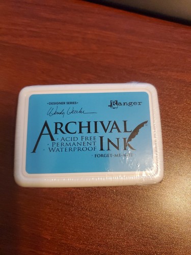 ARCHIVAL ACID FREE PERMANENT WATERPROOF INK - FORGET-ME-NOT AID41412 | eBay