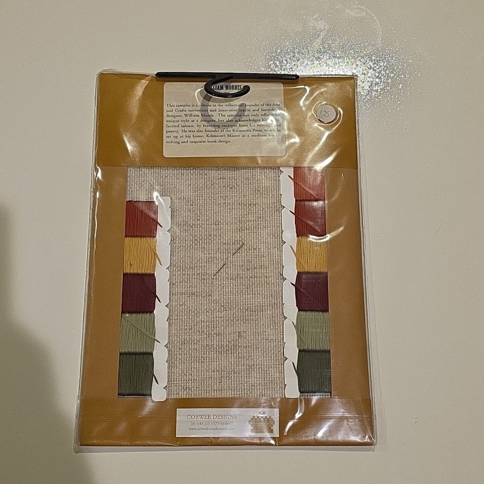 Cobweb Designs- Famous People Collection William Morris -Needlepoint ...