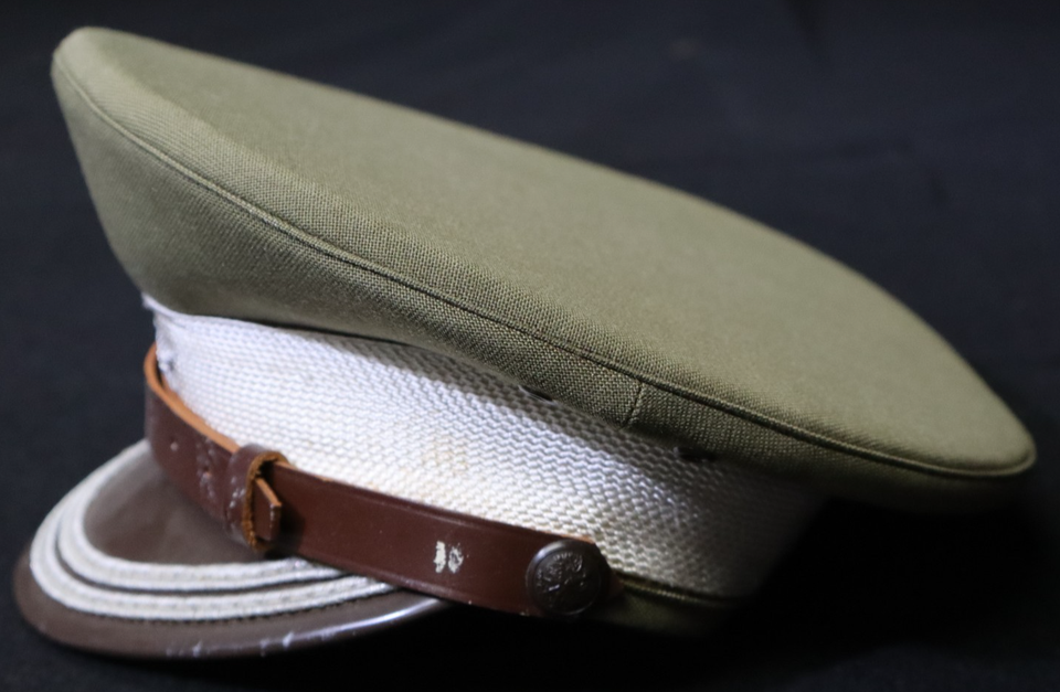 Original Cold War Polish Army Officer Visor Cap Communist Bloc Poland ...
