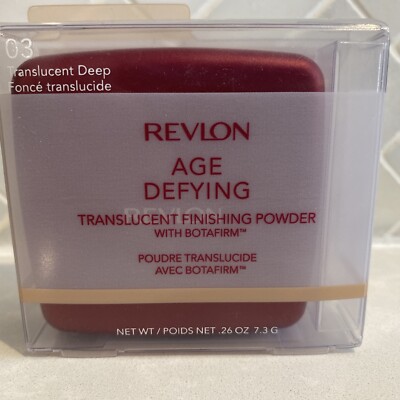 Revlon Age Defying Translucent Finishing Powder .26 oz Sealed New 03 ...