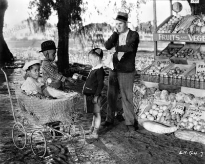 8x10 Print Our Gang Matthew 'Stymie' Beard Bobby 'Wheezer' Hutchins ...