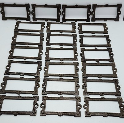 Drawer Pulls - Label Holders