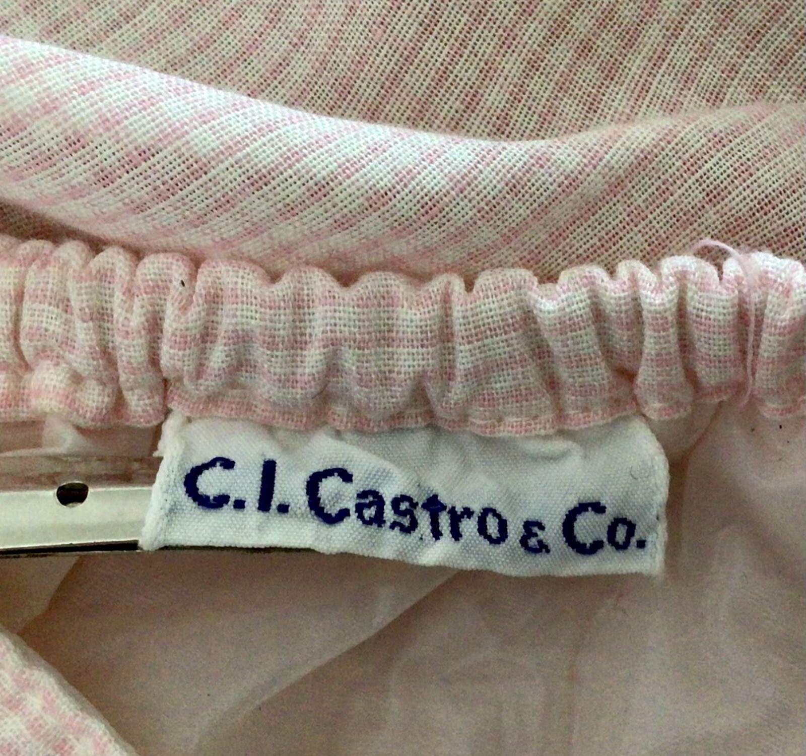 VTG 60’s/70’s C.L. CASTRO & CO. Baby Dress W/Rubber Pants, Sz 3-6 ...