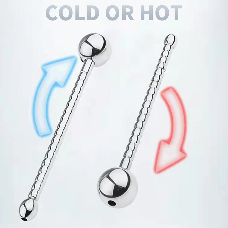 Hollow Metal Penis Dilator Urethral Stretcher Dilator Through-Hole ...