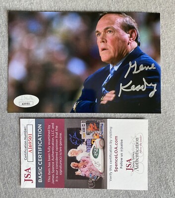 PURDUE BOILERMAKERS- GENE KEADY AUTOGRAPH 4x6 PHOTO JSA AI69501 | eBay