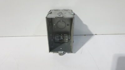 HUBBELL 528 2-1/2 in. Deep Gangable, Three 1/2 in. KO's & NMSC (LOT OF ...