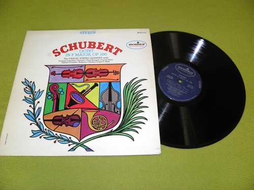 Schubert - Octet In F Major op. 166 - The Pascal String Quartet - 1967 ...