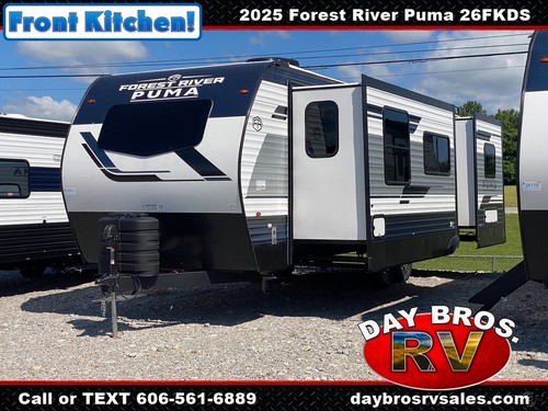 25 Palomino Puma 26FKDS Travel Trailer Towable RV Camper Front Kitchen ...