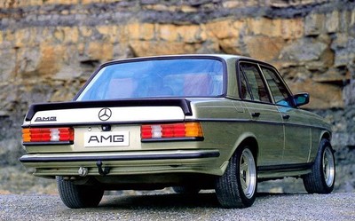 OEM REAR Trunk Spoiler Zender Mercedes Benz W123 AMG Brabus Lorinser ...