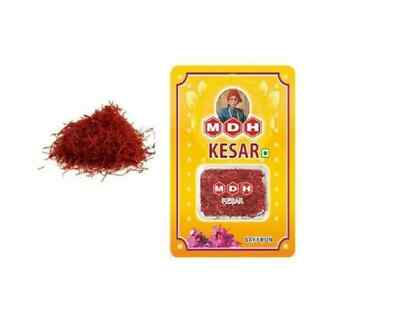 0.5gm PURE SAFFRON MDH FRESH KESAR MADE IN KASHMIR *BUY 3 GET 1 FREE ...