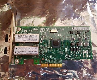 IBM 46K6602 Dual Port Gigabit Ethernet GbE GE Fiber LC SW 850nm PCI-e ...