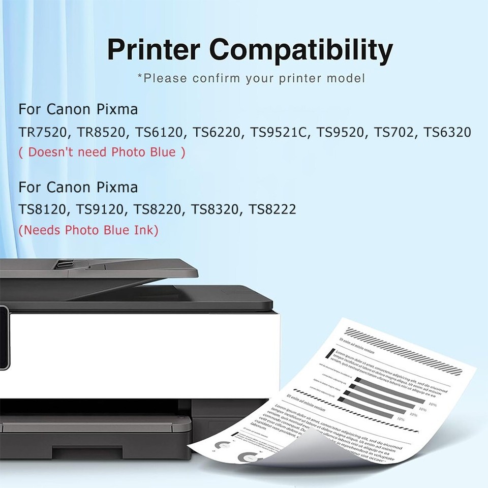 15PK XXL PGI-280 CLI-281 Printer Ink for Canon Pixma TR7520 TR8520 ...
