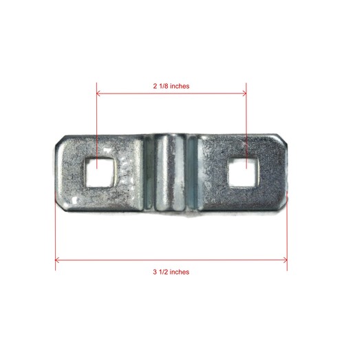 4-Pack 3/8" Steel D Rings & Clips Tie Down Rope Chain Flatbed Trailer ...