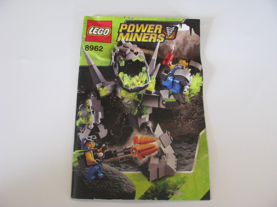 LEGO Power Miners: Crystal King (8962) , 2 Minifigs, with Instructions ...