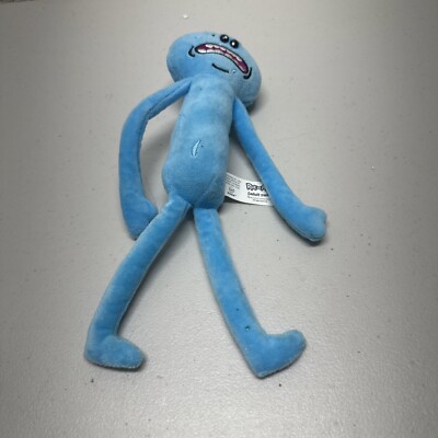 Adult Swim Rick and Morty Mr. Meeseeks Plush Stuffed Toy Doll 10" 2015 ...