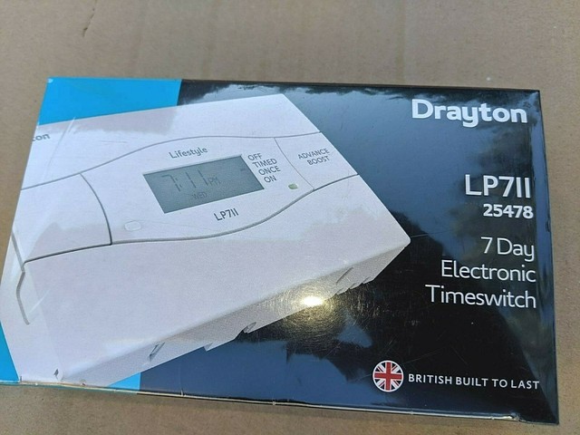 Drayton Lifestyle LP711 7 Day Electronic Timeswitch X2 for sale online ...
