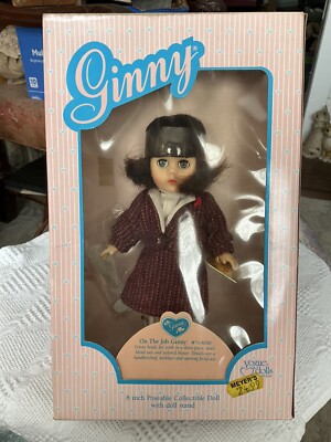Vintage Ginny On the Job Doll 1988 8” Vogue Collection Mint In Box ...