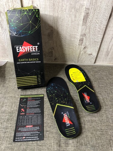 Easy Feet Support Shoe Insoles Size XS Loving Life Earth Basics Daily ...