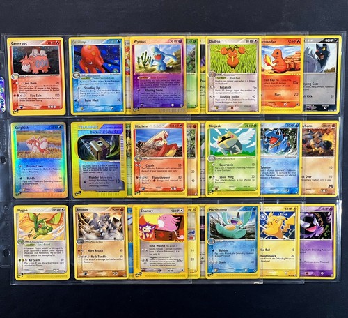 Pokemon EX SERIES e-READER Cards Lot HOLO Foil STAMPED Reverse RARE ...