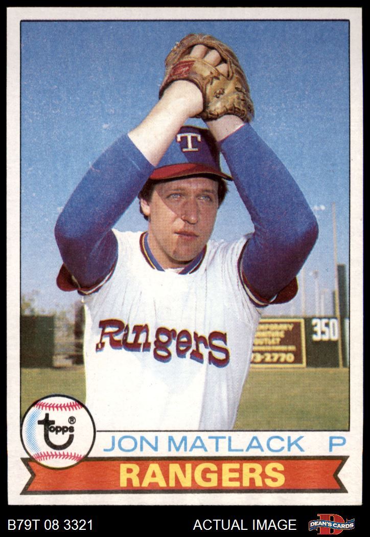 1979 Topps #315 Jon Matlack Rangers 7.5 - NM+ | eBay