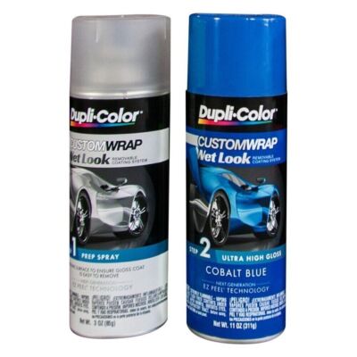 Dupli-Color Custom Wrap Wet Look - Step 1 Prep / Step 2 Cobalt Blue New ...