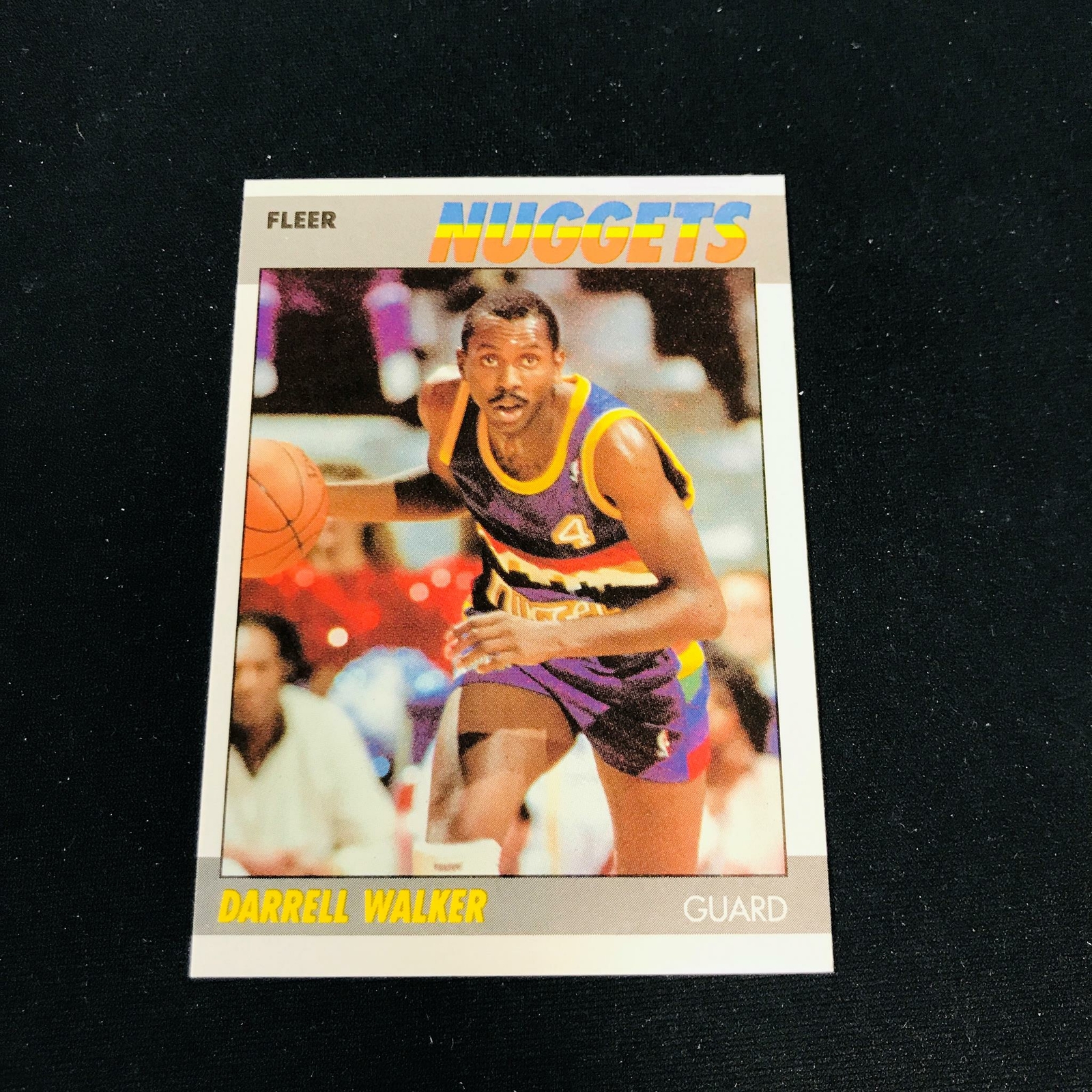 1987-88 Fleer DARRELL WALKER #117 Denver Nuggets *JY02 | eBay